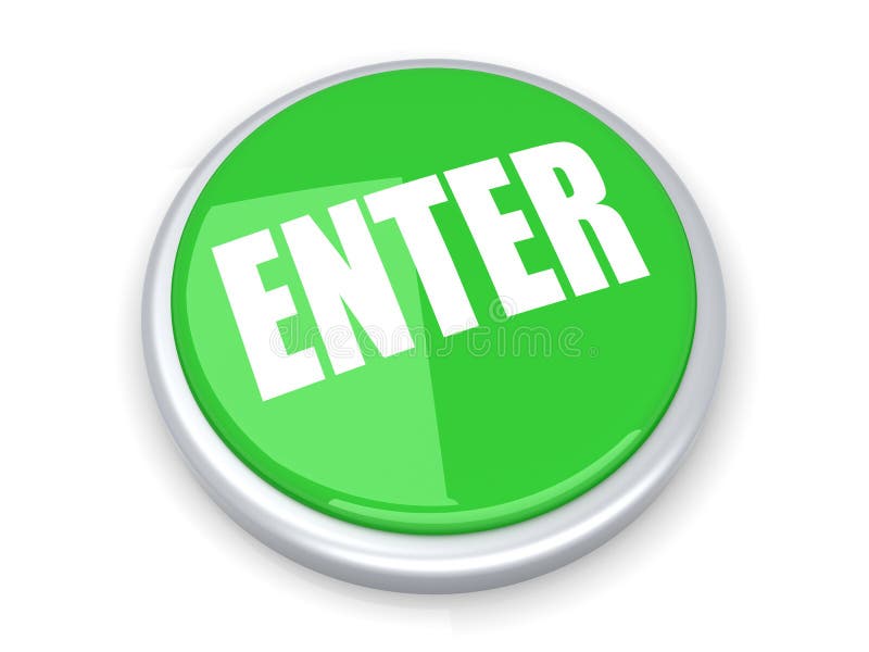 Enter Button stock illustration. Illustration of clipart - 24988280