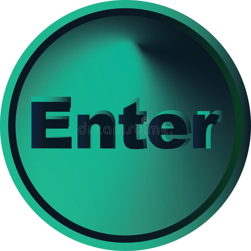 Enter Button Picture. Image: 4747540