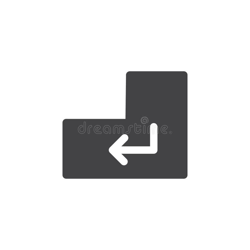Enter Button Icon Simple Vector Symbol Stock Vector - Illustration of ... Enter Button Icon Simple Vector Symbol Stock Vector - Illustration of ...