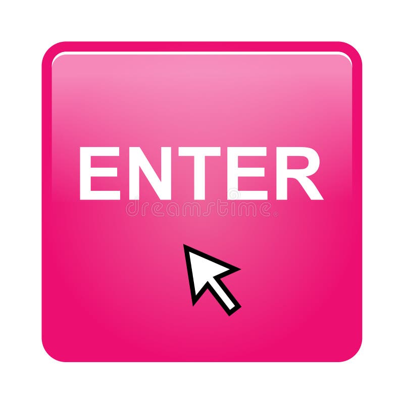 Enter button stock vector. Illustration of concept, element - 157278466