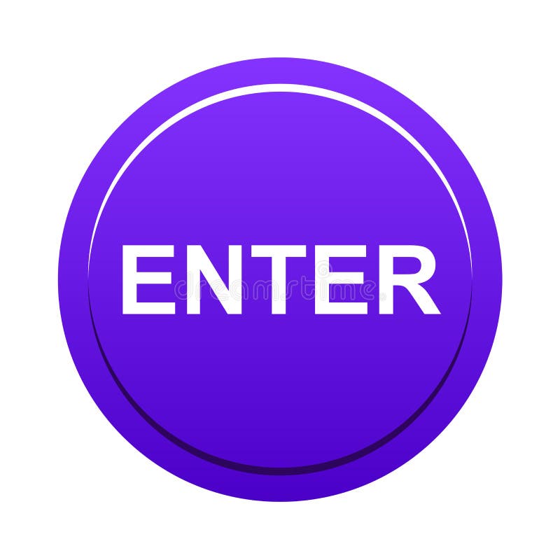 Enter To Win Purple Template for Promotions Stock Vector - Illustration ...