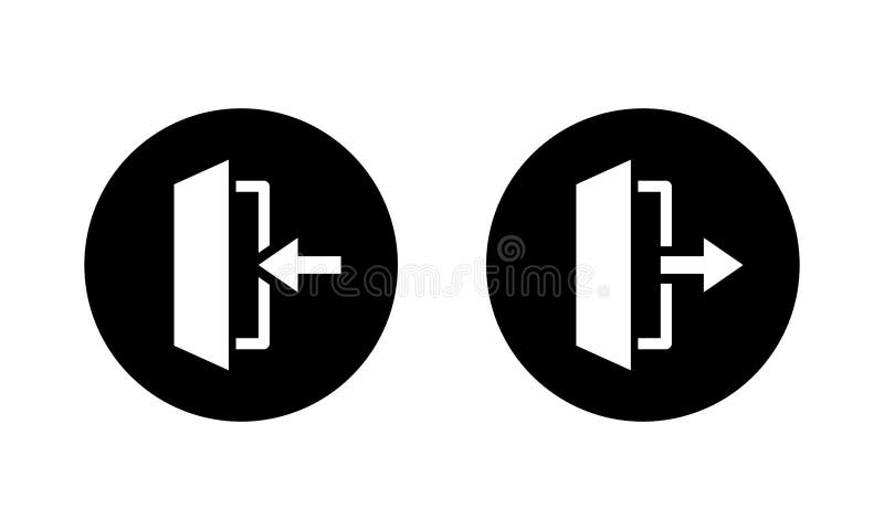 Leave Room Icon Stock Illustrations – 274 Leave Room Icon Stock ...