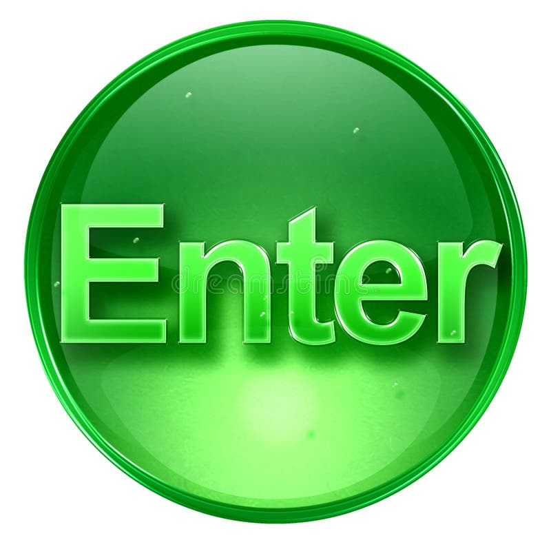 Enter icon, button stock vector. Illustration of navigation - 13093180