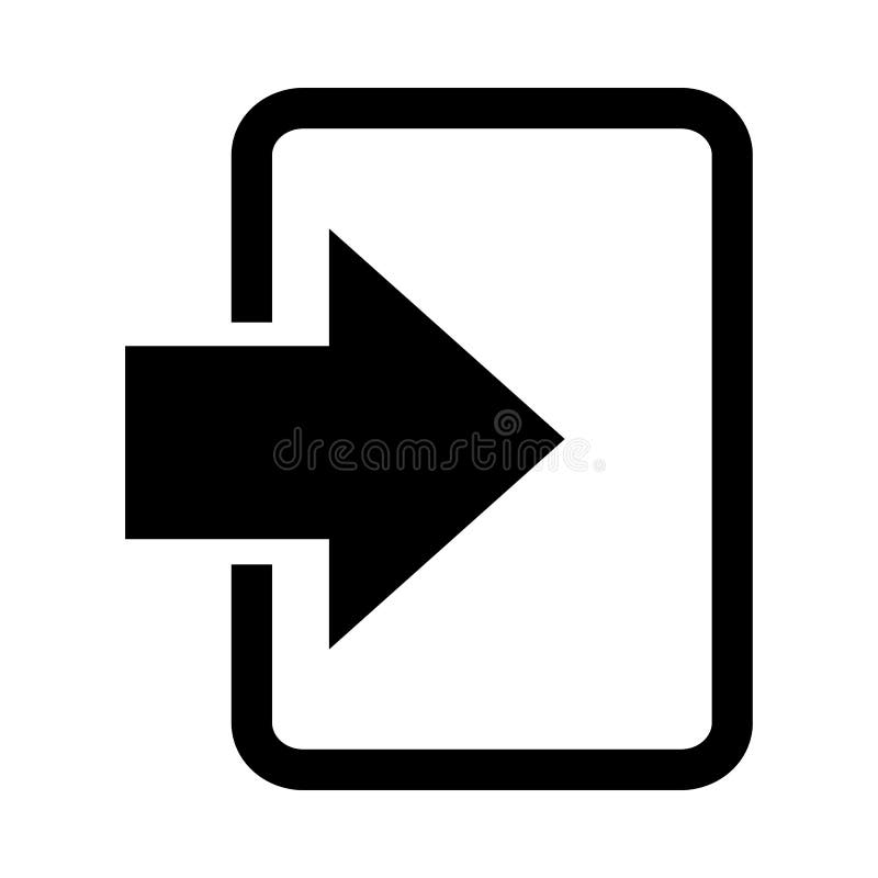 Enter Icon stock vector. Illustration of frame, creative - 146993530