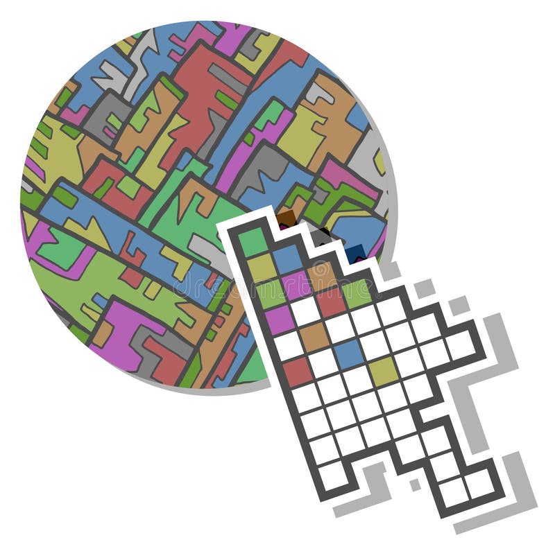 Enter icon stock vector. Illustration of double, blue - 47020920