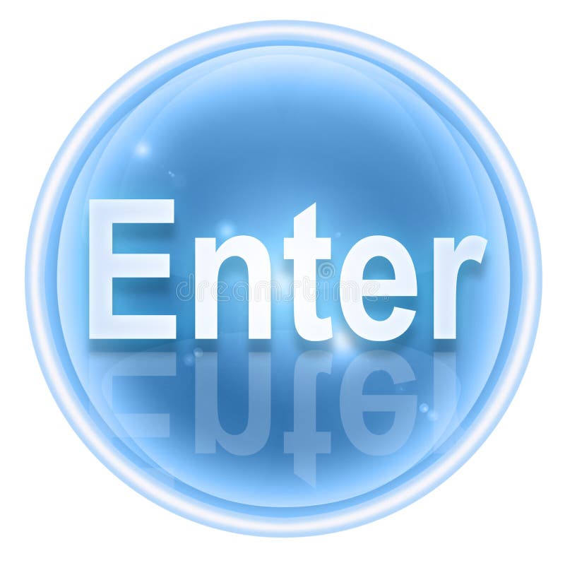 Enter icon, button stock vector. Illustration of navigation - 13093180