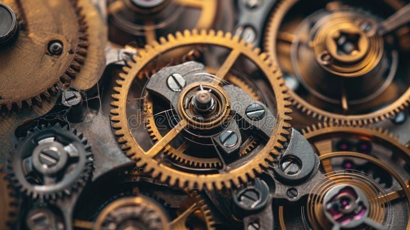 Enter the Intricate World Inside a Clock, Filled with Gears, Cogs, and ...