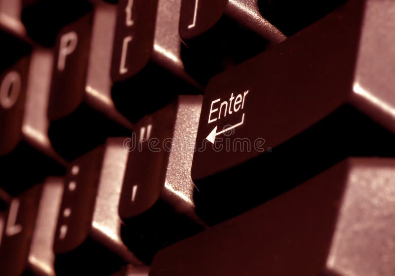 Enter key stock photo. Image of keyboard, abstract, artistic - 259178