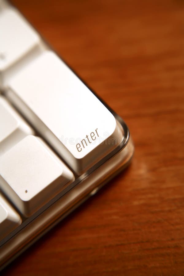 Enter key on computer stock photo. Image of touch, number - 118453894