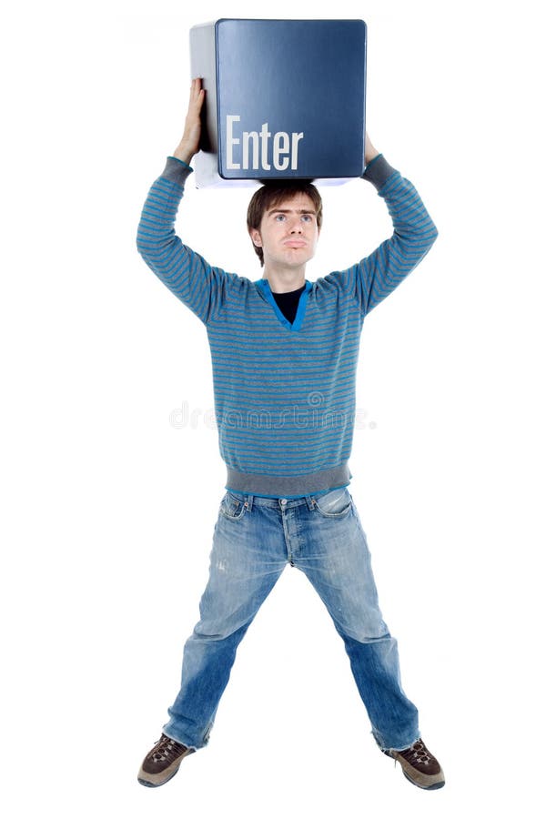 Enter key stock photo. Image of looking, concept, idea - 34083264