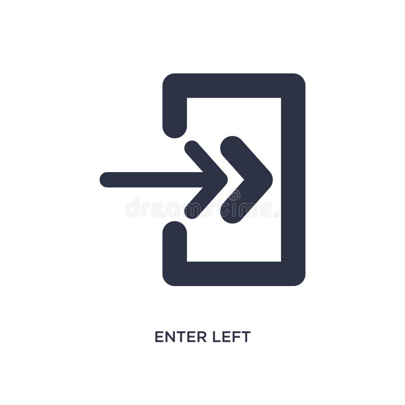 Right To Access Icon On White Background. Simple Element Illustration ...