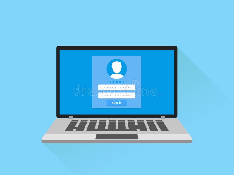 Vector Login Form Ui Element Width Useful Web Icons Stock Vector ... Vector Login Form Ui Element Width Useful Web Icons Stock Vector ...