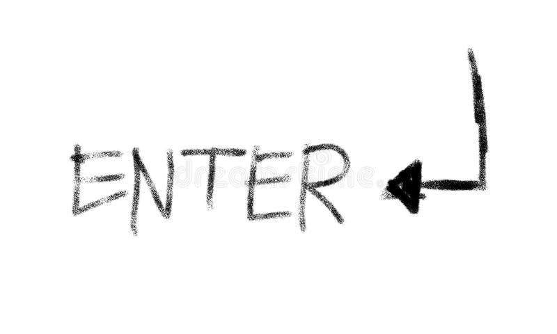 Enter stock illustration. Illustration of communication - 238872776