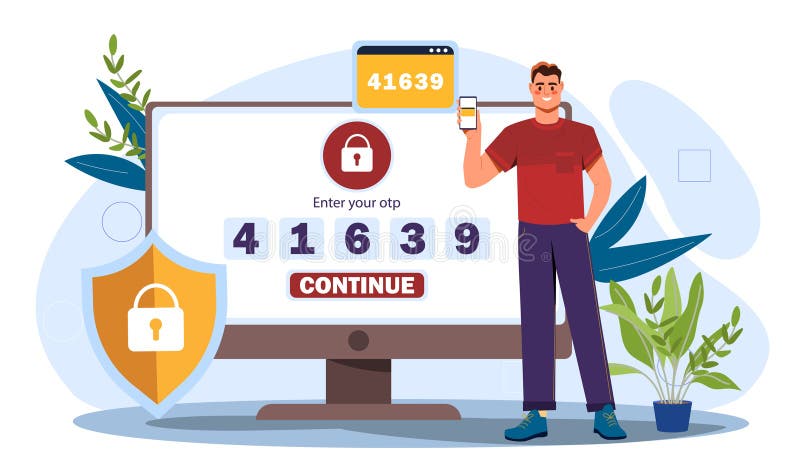 Otp Stock Illustrations – 688 Otp Stock Illustrations, Vectors ...