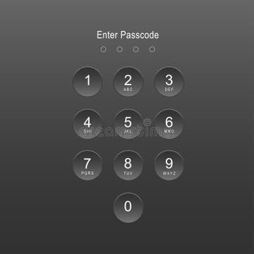 Enter Passcode Stock Illustrations – 440 Enter Passcode Stock Illustrations, Vectors & Clipart ...