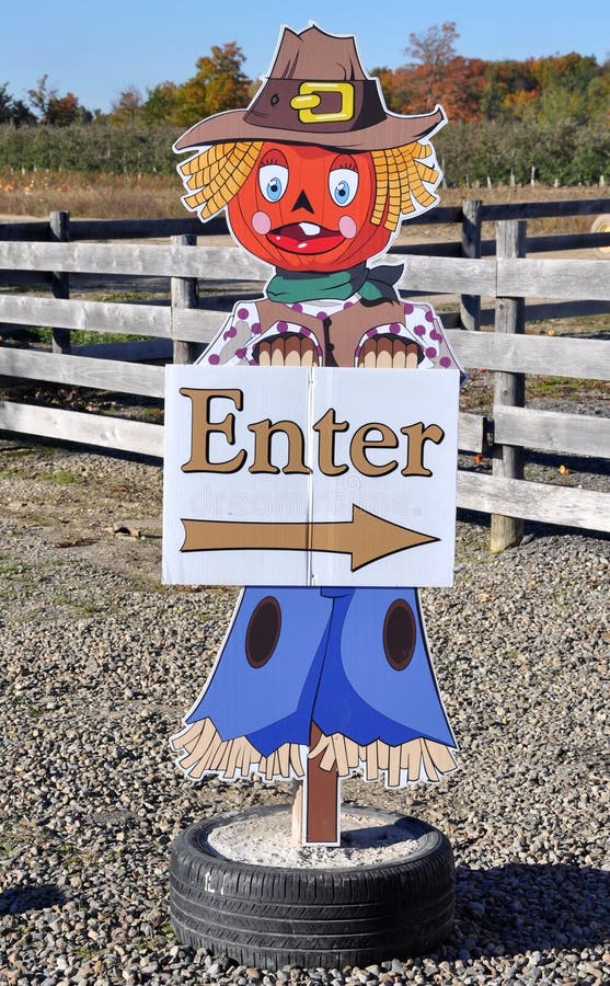 Enter sign stock image. Image of amusement, countryside - 56817511