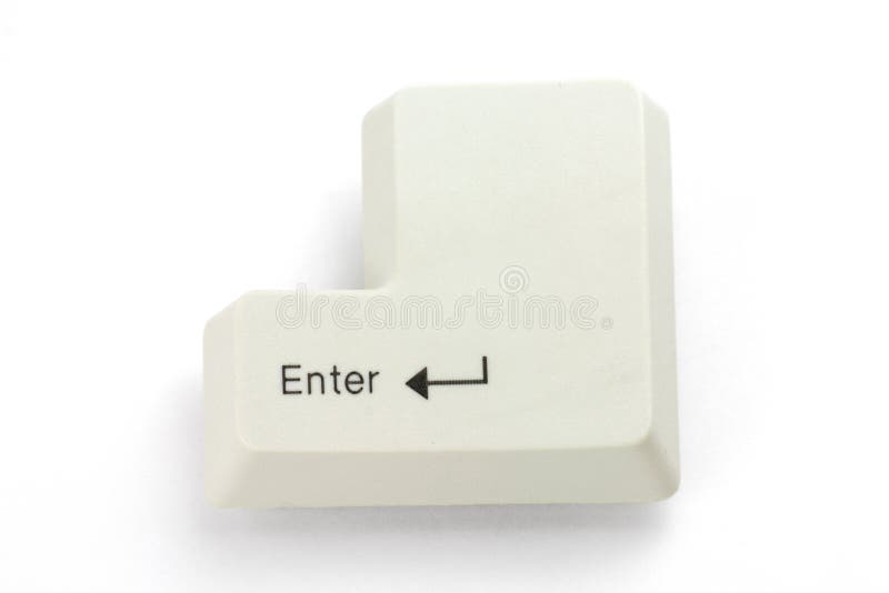 ENTER-Taste stockbild. Bild von kommunizieren, sicherheit - 1609257