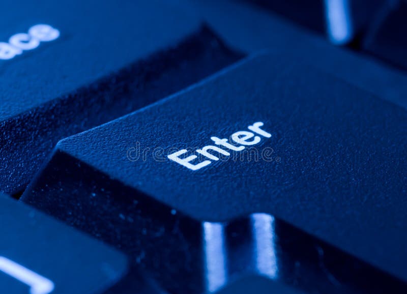 ENTER-Taste stockfoto. Bild von tastatur, elektronik - 17838500