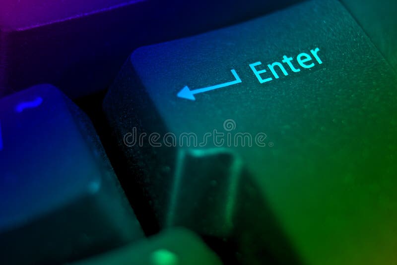 ENTER-Taste stockbild. Bild von tasten, hacker, eintrag - 87505