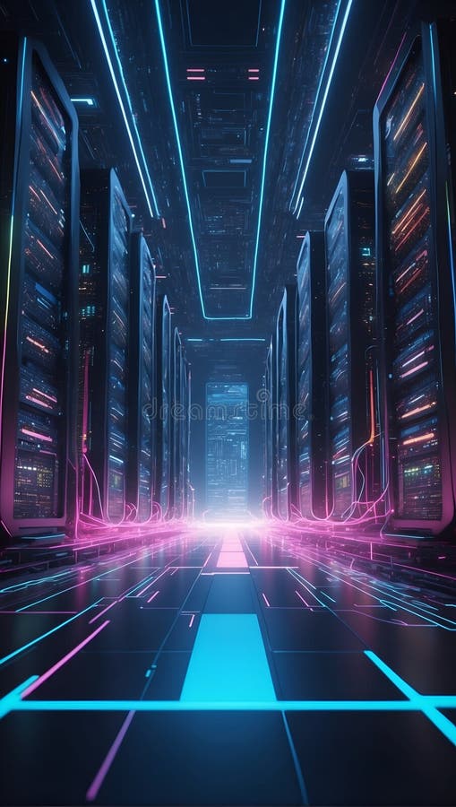 Tech Reverie: QuantumQuotient S 3D Wonderland of Tomorrow S Data. AI ...