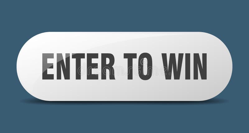 Enter To Win Banner. Enter To Win Speech Bubble Stock Vector ...