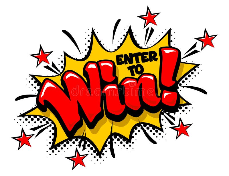 Enter to win push button stock vector. Illustration of game - 336476641