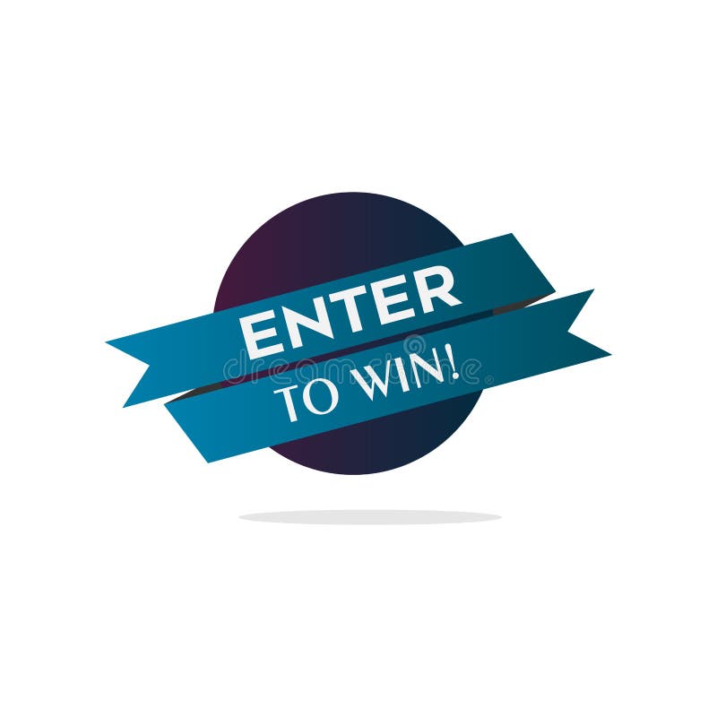Enter To Win Sign Stock Illustrations – 1,175 Enter To Win Sign Stock ...