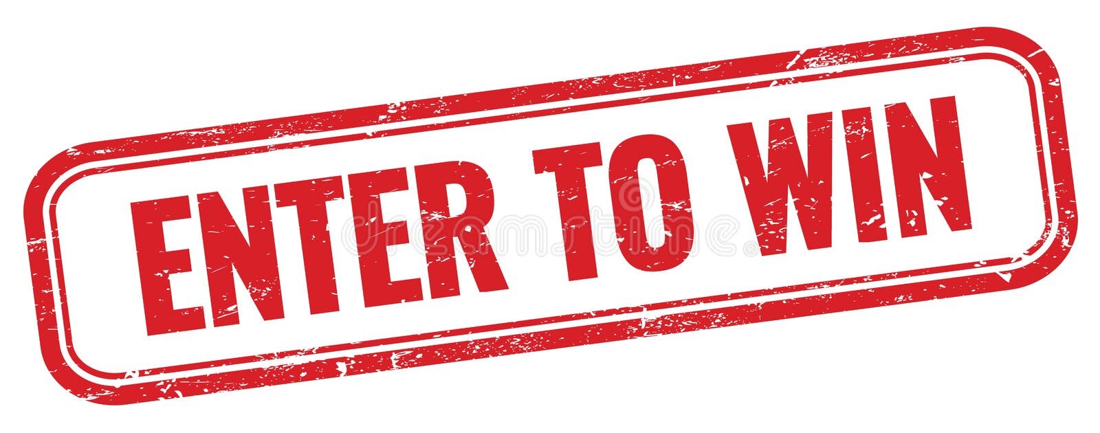 WIN WIN WIN Text on Red Grungy Rectangle Stamp Stock Image - Image of ...