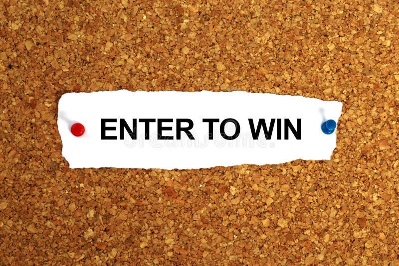 Enter to win stock illustration. Illustration of competitive - 34814855