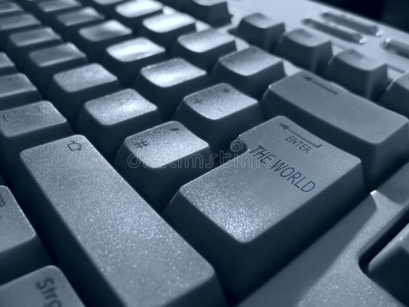 Enter the world stock photo. Image of computer, networking - 6465204