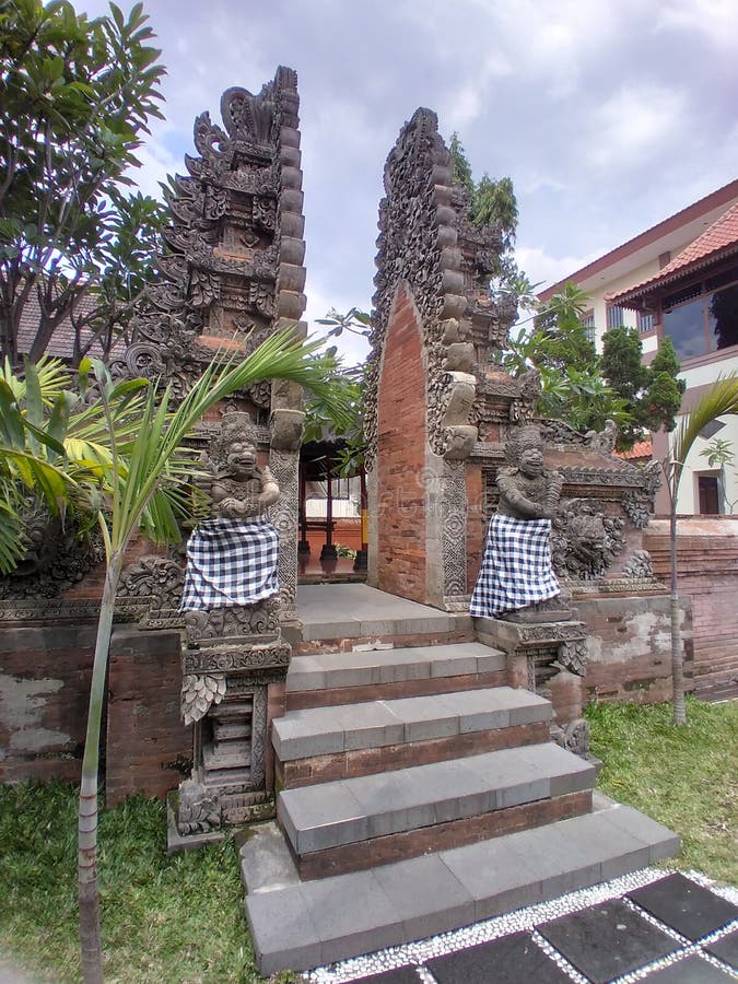 Enterance Gate at Sonobudoyo Museum Stock Image - Image of estate, home ...