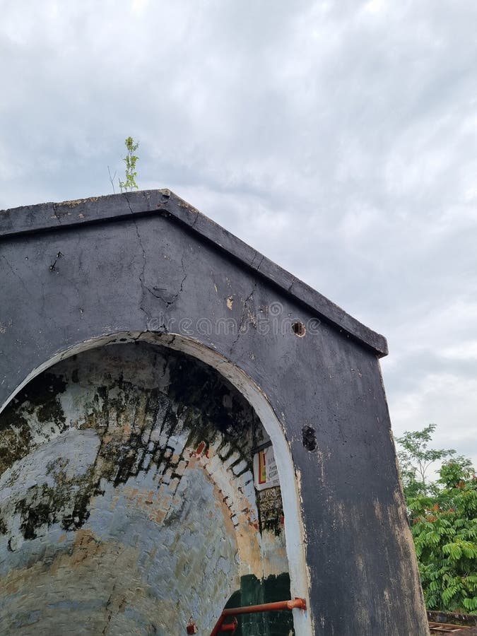 Enterence of Fort Van Der Wijck in Indonesia Stock Image - Image of ...