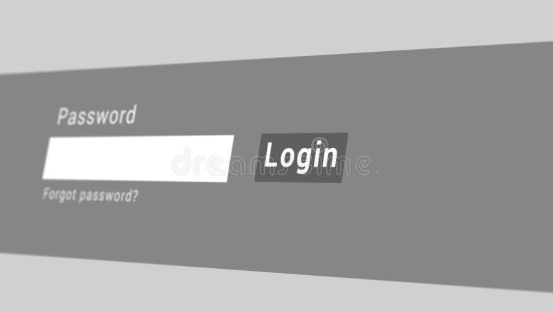 4k,Entering Computer Password. Stock Footage - Video of page, hacker ...