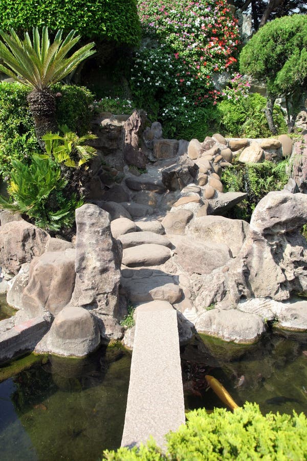 Japanese Rock Garden stock image. Image of nature, footpath - 6766753