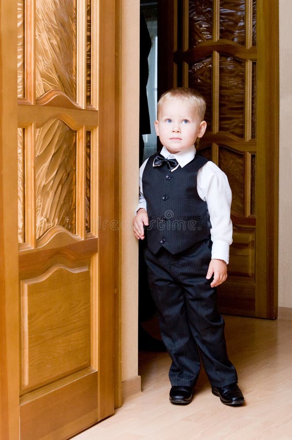 Little Boy Entering Room Stock Photos - Free & Royalty-Free Stock ...