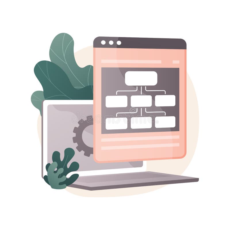 Enterprise Architecture Concept Vector Illustration Stock Vector ...