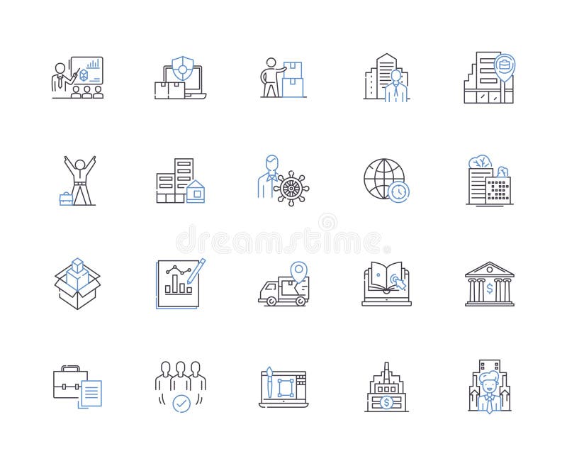 Enterprise Architecture Outline Icons Collection. Enterprise ... Enterprise Architecture Outline Icons Collection. Enterprise ...