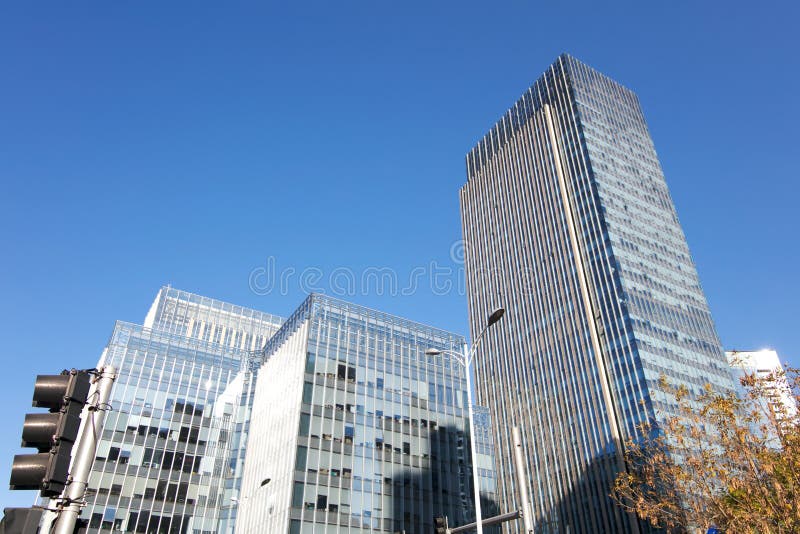 Enterprise Building in Wangjing District, Beijing Stock Photo - Image ...