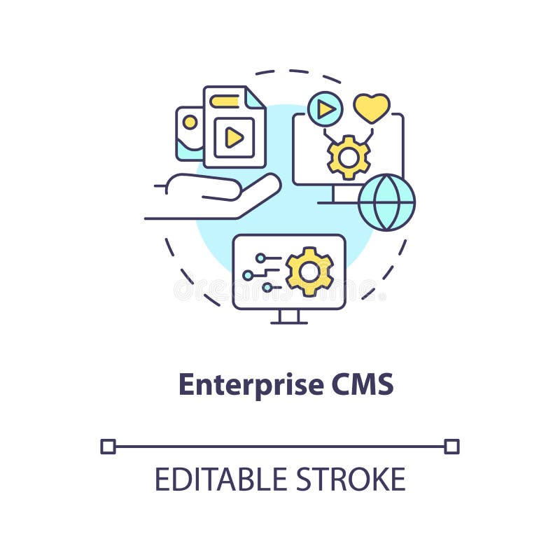 Enterprise Content Management Stock Illustrations – 377 Enterprise ...
