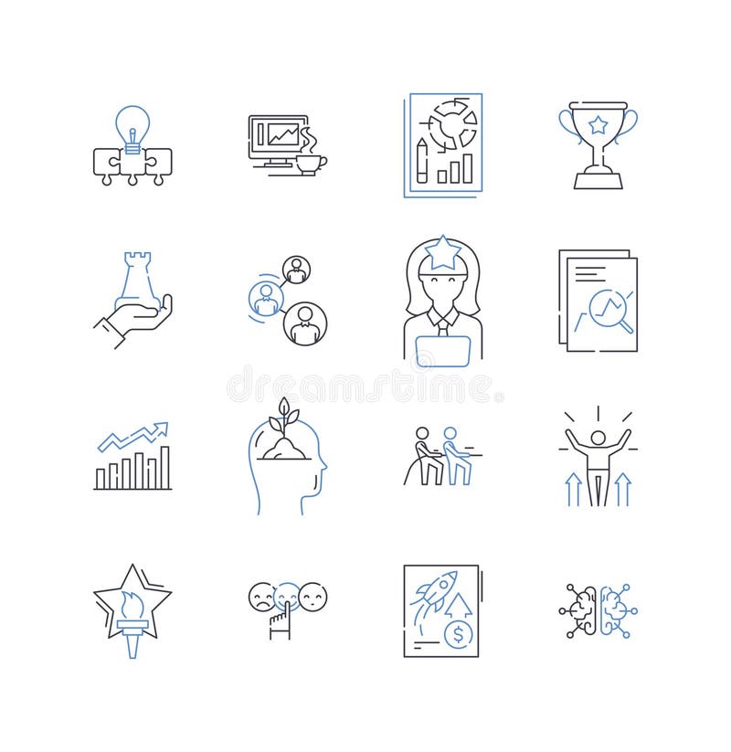 Enterprise Growth Line Icons Collection. Expansion, Innovation ... Enterprise Growth Line Icons Collection. Expansion, Innovation ...