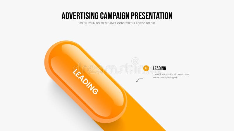 Company Analysis 1 Step Infographic Slide Layout Stock Vector ...