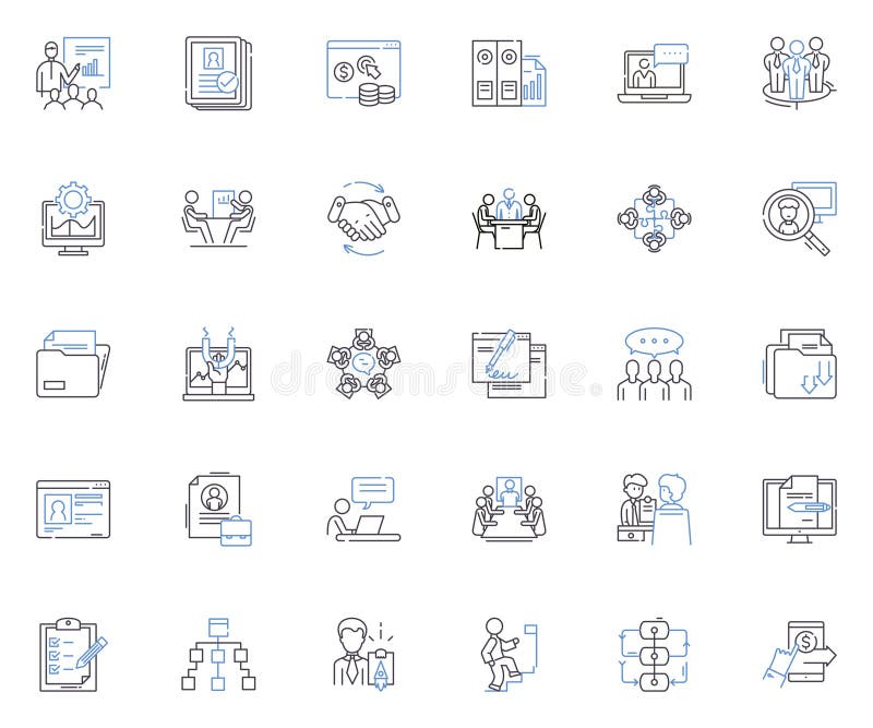 Enterprise Line Icons Collection. Growth, Leadership, Innovation ... Enterprise Line Icons Collection. Growth, Leadership, Innovation ...