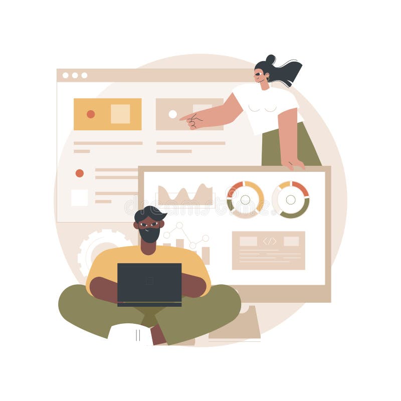 Enterprise it Management Abstract Concept Vector Illustration. Stock ...