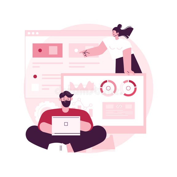 Enterprise it Management Abstract Concept Vector Illustration. Stock Vector - Illustration of ...