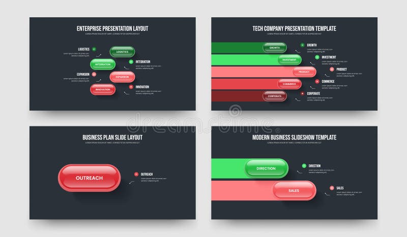Enterprise Planning 4 5 1 2 Option Diagram Slideshow Layout Bundle ...