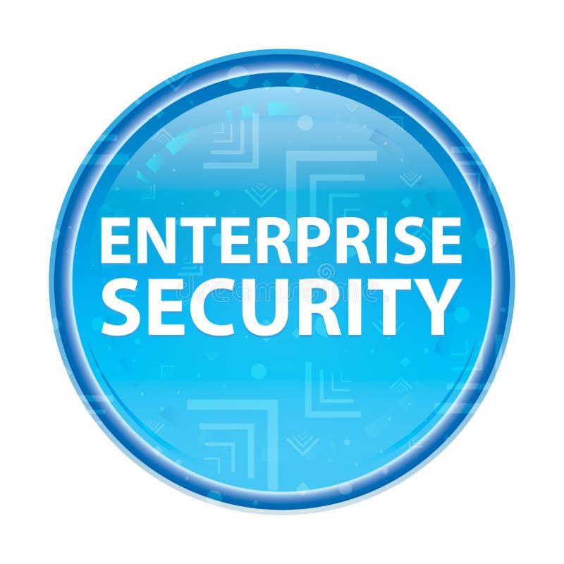 Enterprise Security Red Banner Abstract Background Stock Illustration ...