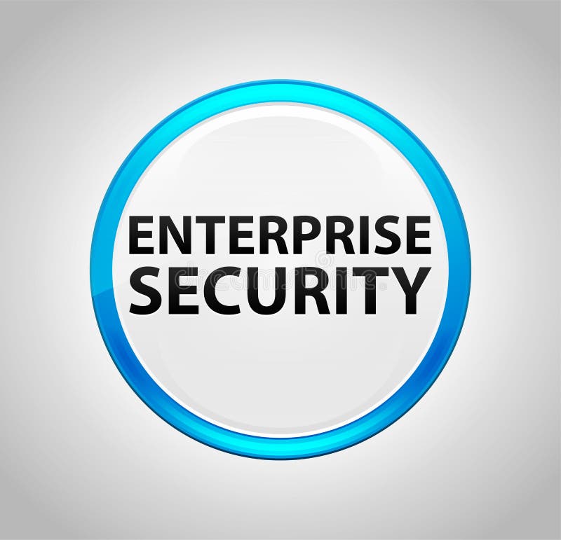 Enterprise Security Red Banner Abstract Background Stock Illustration ...