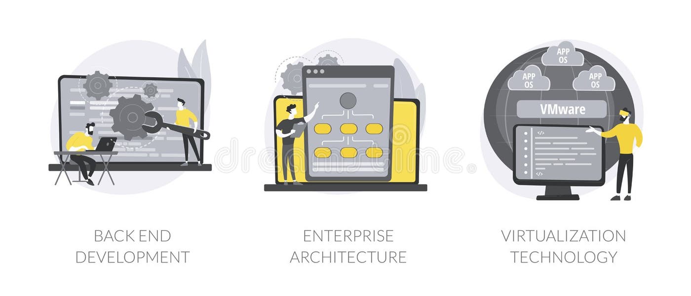 Framework Virtualization Stock Illustrations – 276 Framework ...