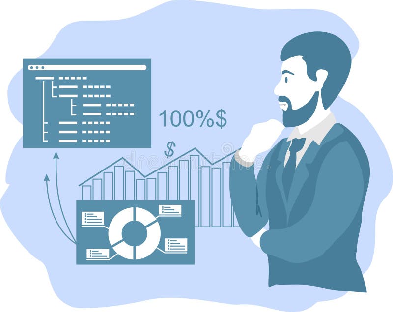 Enterprise Development Infographics. Infographic Elements - Bar and ...