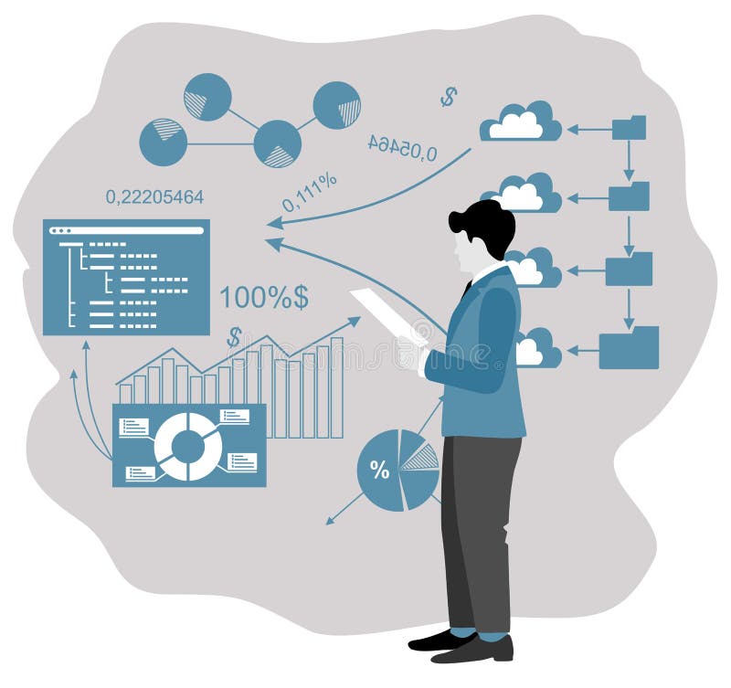 Enterprise Development Infographics. Infographic Elements - Bar and ...